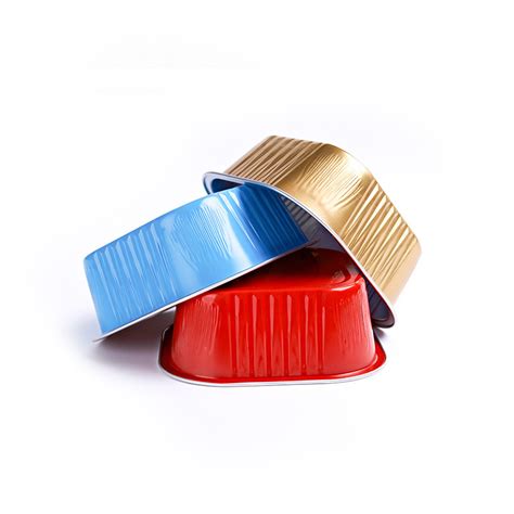 Square Small Aluminum Foil Box Food Container Manufacturer