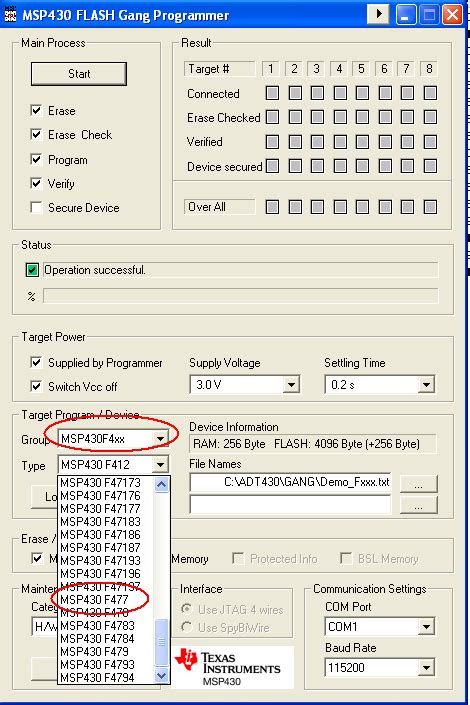 Firmware Update For MSP GANG MSP Low Power Microcontroller Forum MSP Low Power