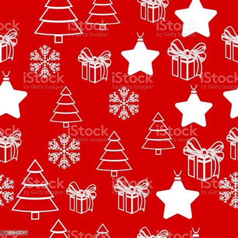 추상적 인 빨간 박크 그라운드 벡터 일러스트 레이션 Eps10에 크리스마스 흰색 눈송이 포장지 12월에 대한 스톡 벡터 아트 및 기타 이미지 Istock