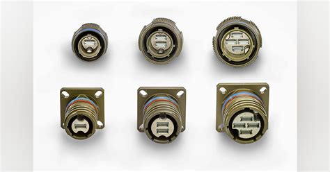 Optical Interconnects Circular Connectors Rugged Military Aerospace