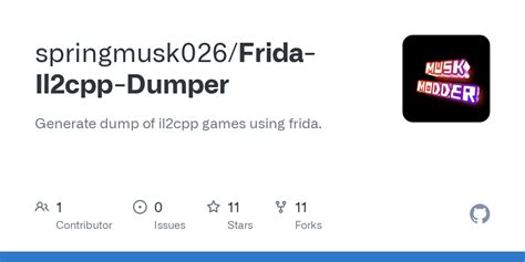 GitHub Springmusk026 Frida Il2cpp Dumper Generate Dump Of Il2cpp