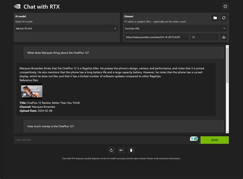 Nvidia Chat With RTX Runs A ChatGPT Style Application On Your GPU That Works With Your Local