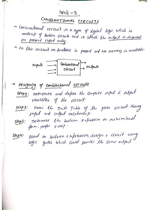 Unit 2 Digital Electronics B Tech Studocu