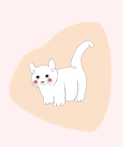 Premium Vector Hand Drawn Cats Minimal Line Art