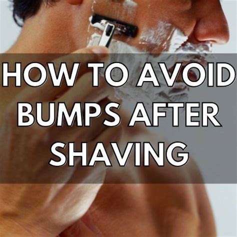 How To Avoid Bumps After Shaving