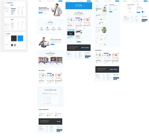 Agency Website Uiux Design Figma Community