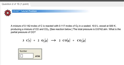 Solved A Mixture Of Moles Of C Is Reacted With Chegg