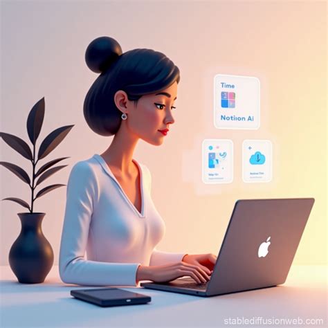 Ai Driven Productivity Woman Stable Diffusion Online Ai Driven Productivity Woman Stable Diffusion Online