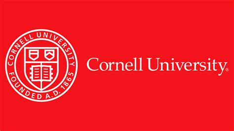 Cornell University Logo Logo Zeichen Emblem Symbol Geschichte Und