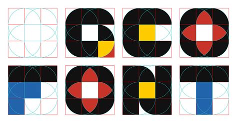Font Grid On Behance