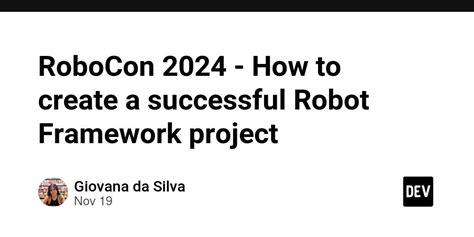 Giovana Barretos Silva On Linkedin Robocon 2024 How To Create A