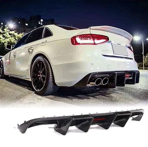 Audi A4 B8 5 Kb Style Carbon Fiber Diffuser Karbon Auto