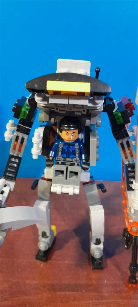 Lego titan I made : r/titanfall