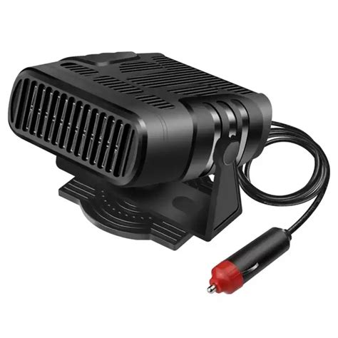 Dc12v120w 24v150w 자동차 히터 전기 냉각 난방 팬 휴대용 건조기 앞 유리 김 서림 방지 성에 제거기