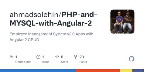 GitHub Ahmadsolehin PHP And MYSQL With Angular Employee Management