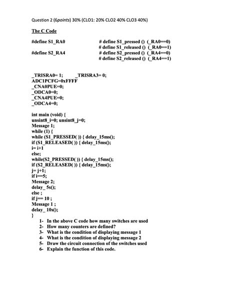 solved question 2 6 points 30 clo1 20 clo2 40 clo3