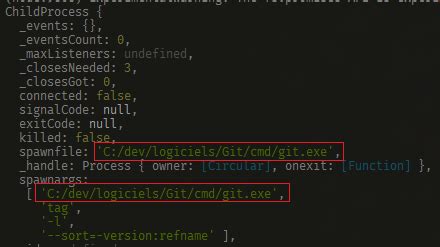 Error Spawn Git ENOENT On Windows Issue Nodejs Help GitHub