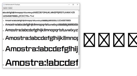I Installed This Font To Use In A Work It Appears Fine When The File