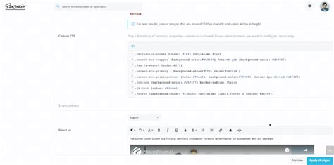 Personio Career Page Design With Css Personio