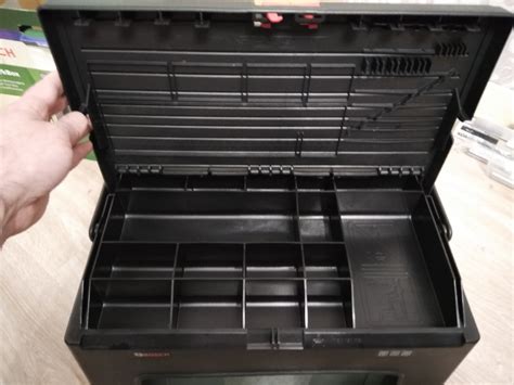 Обзор от покупателя на Ящик для инструментов и оснастки Bosch WorkBox ...