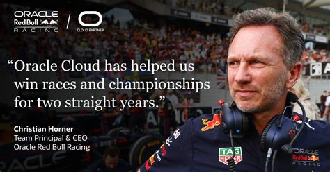 phil wilkins on linkedin oracle cloud helps oracle red bull racing