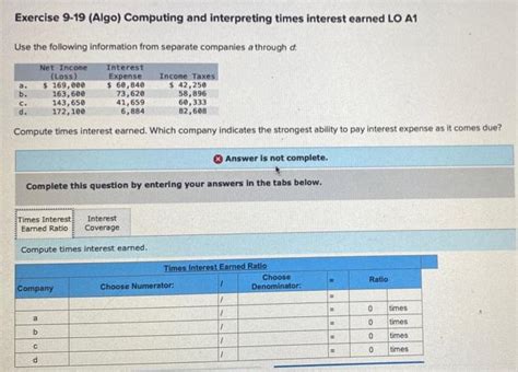 solved exercise 9 19 algo computing and interpreting times