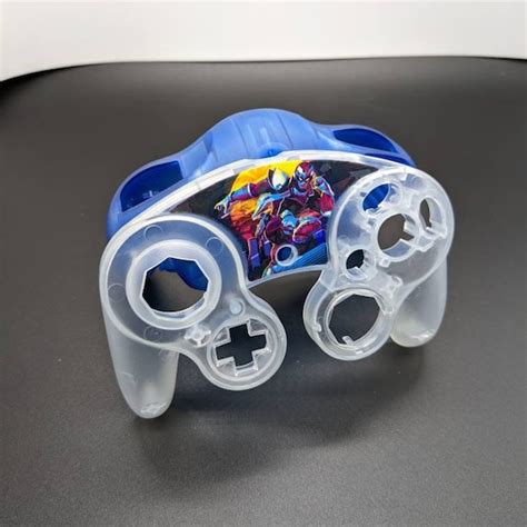 Custom Nintendo Gamecube Controller Clear After Market Shell Etsy