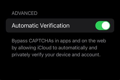 Apple Ios Automatic Verification