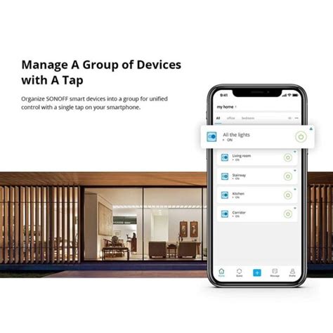 Sonoff RFR2 Smart Home WiFi Mobile Remote Control Siri Alexa Google Voice Control On Off Switch