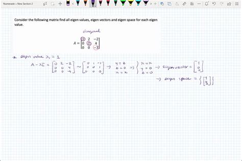 solved consider the following matrix find all eigen values eigen