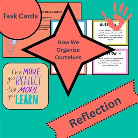 PYP Task Cards How We Organize Ourselves Reflection TPT