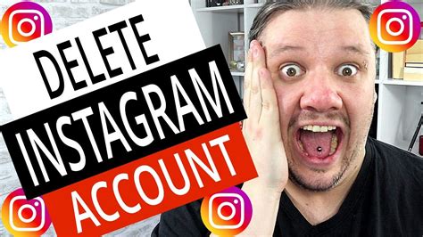 How To Delete Instagram Account On Mobile Android IPhone YouTube