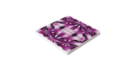 Purple Perspective Gradient Color Filled Drawing Trivet Zazzle