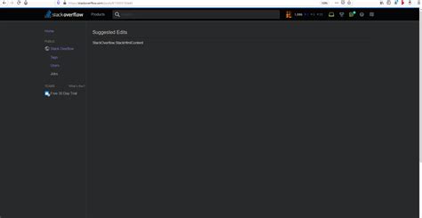 When Banned From Editing An Uninformative Stackhtmlcontent Page