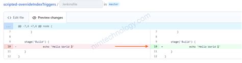 Jenkins Scripted Pipeline Lesson 10 Options OverrideIndexTriggers NimTechnology