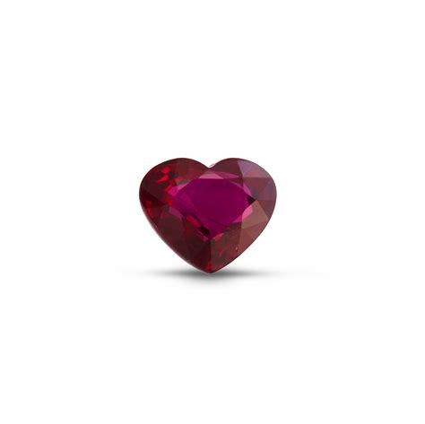 Ruby Heart Shape 2 03 Cts Claudia Hamann