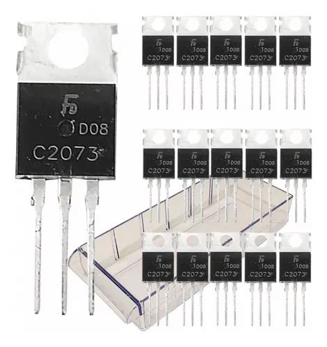 Transistor Bipolar 2sc2073 15 Peças 2sc 2073 C2073 Novo Mercadolivre
