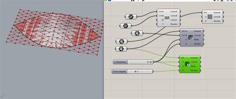 Im Trying To Create A Space Truss For A Non Rectangular Surface But