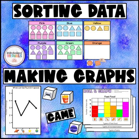 Graphing Bundle Sorting Data Labelling Graphs Making Graphs And Analyzing Graphing
