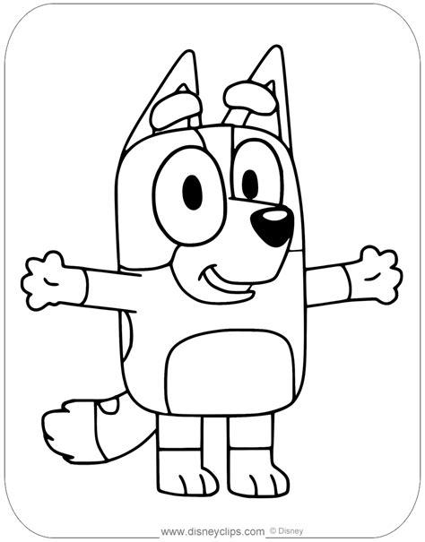 Bluey And Bingo Printable Printable Free Templates