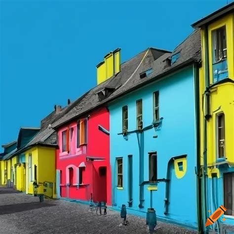 Traditional Architecture Façade Retention With Colorful Dementia And