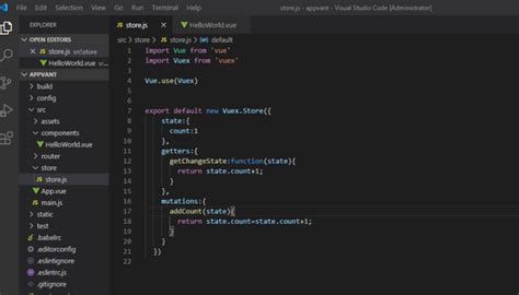 javascript vuex mapstate、mapgetters、mapactions、mapmutations的使用，从入门到精通