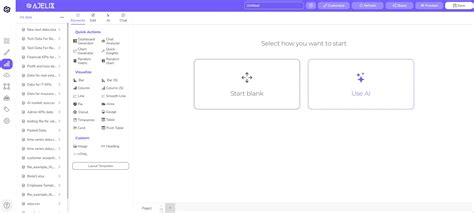 Build Your First Report With Ajelix Bi Ai For Data Analysis Ajelix