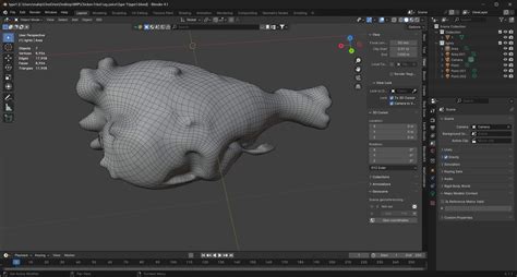 Chicken Fried Leg Piece V1 3d Model By 3dstudio