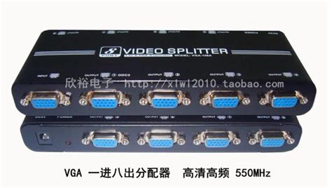 Купить HD vga разветвитель vga часовой вниз vga Сплит экран устройство ...