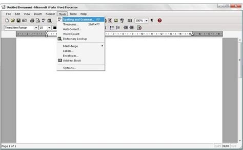 Microsoft Works Word Processor Brochure Templates Free Word Template