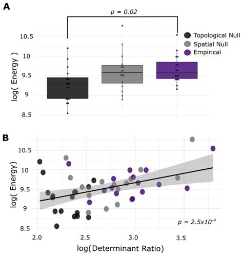 topological and spatial constraints on the energy required for