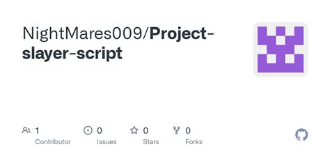 Github Nightmares009project Slayer Script