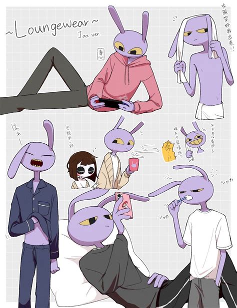 Jax X Yn Digital Circus Fanart