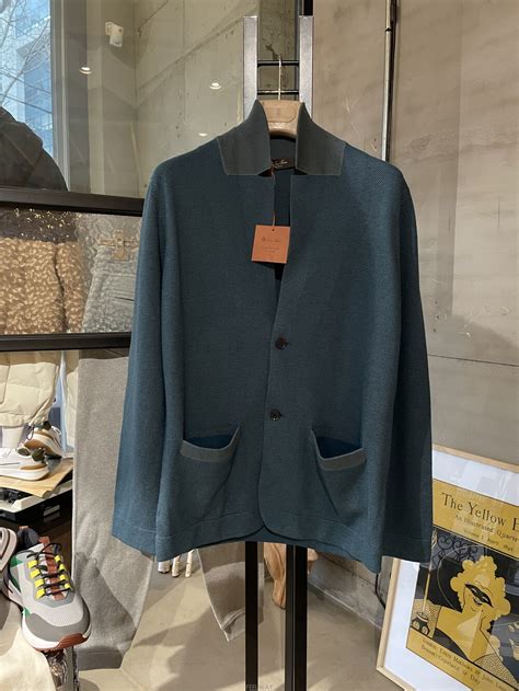 Loro Piana 자켓 New 로로피아나 캐시미어실크 니트 자켓 가디건 원래 명품은 필웨이 Feelway